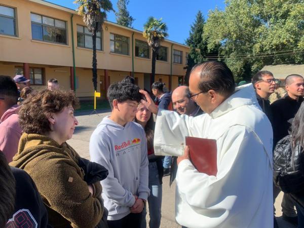 BENDICIÓN EN ACUARTELAMIENTO DE SOLDADOS